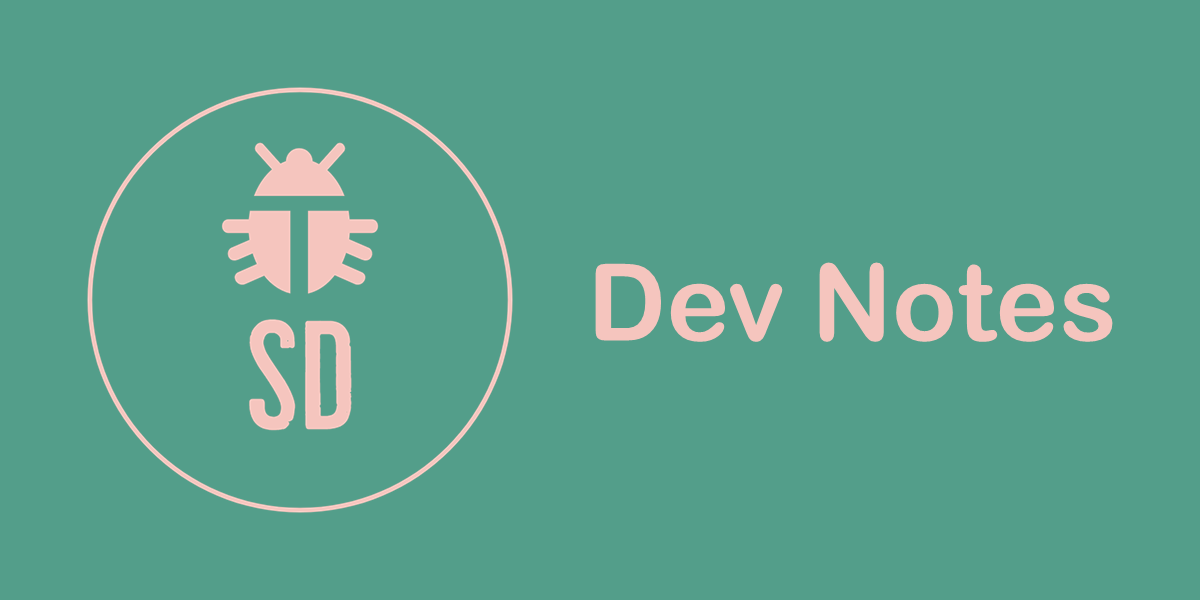 Dev Notes